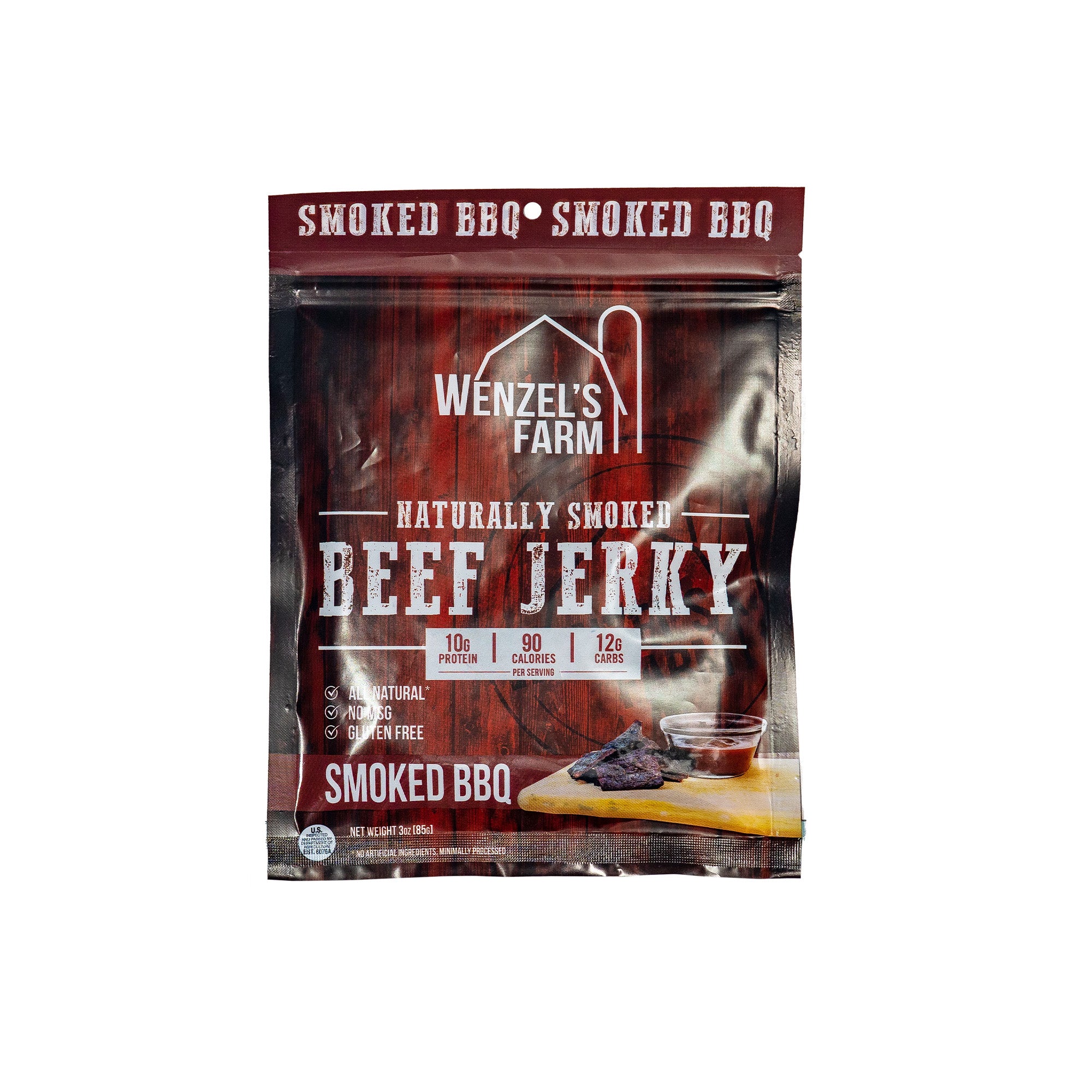Smoked BBQ Beef Jerky – Wenzel's Farm