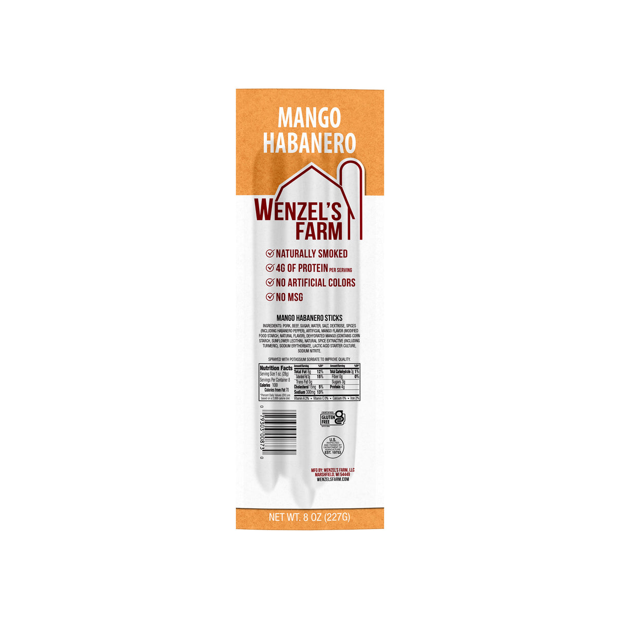 Mango Habanero Sticks – Wenzel's Farm