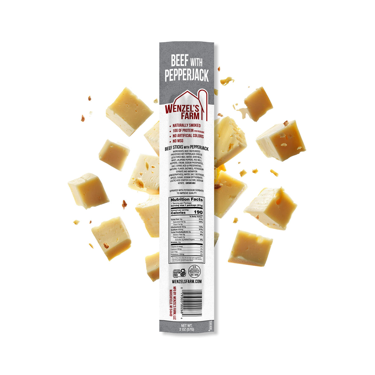 Beef with Pepperjack Sticks – Wenzel's Farm