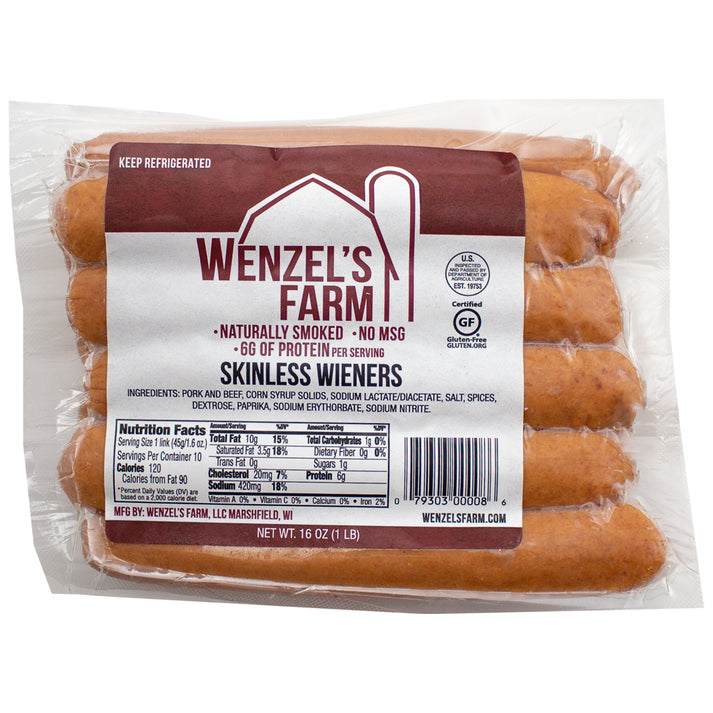 Skinless Wieners – Wenzel's Farm