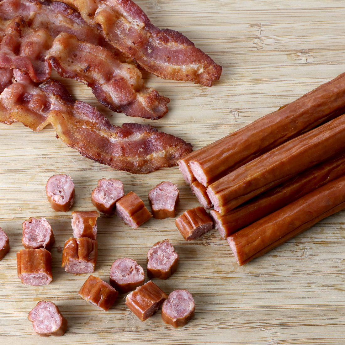Beef with Bacon Sticks – Wenzel's Farm