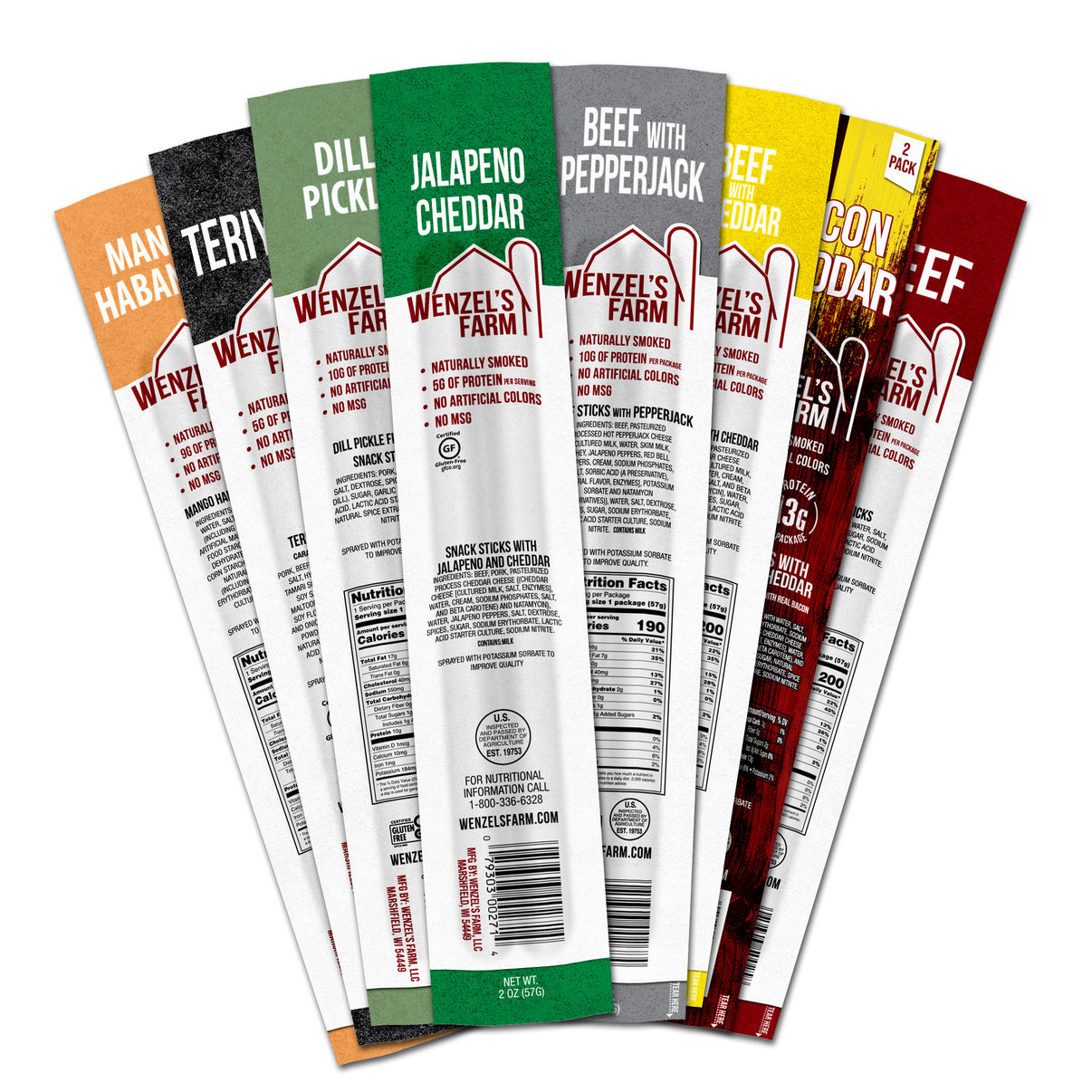 New and Classics Snack Stick Variety Pack – Wenzel's Farm