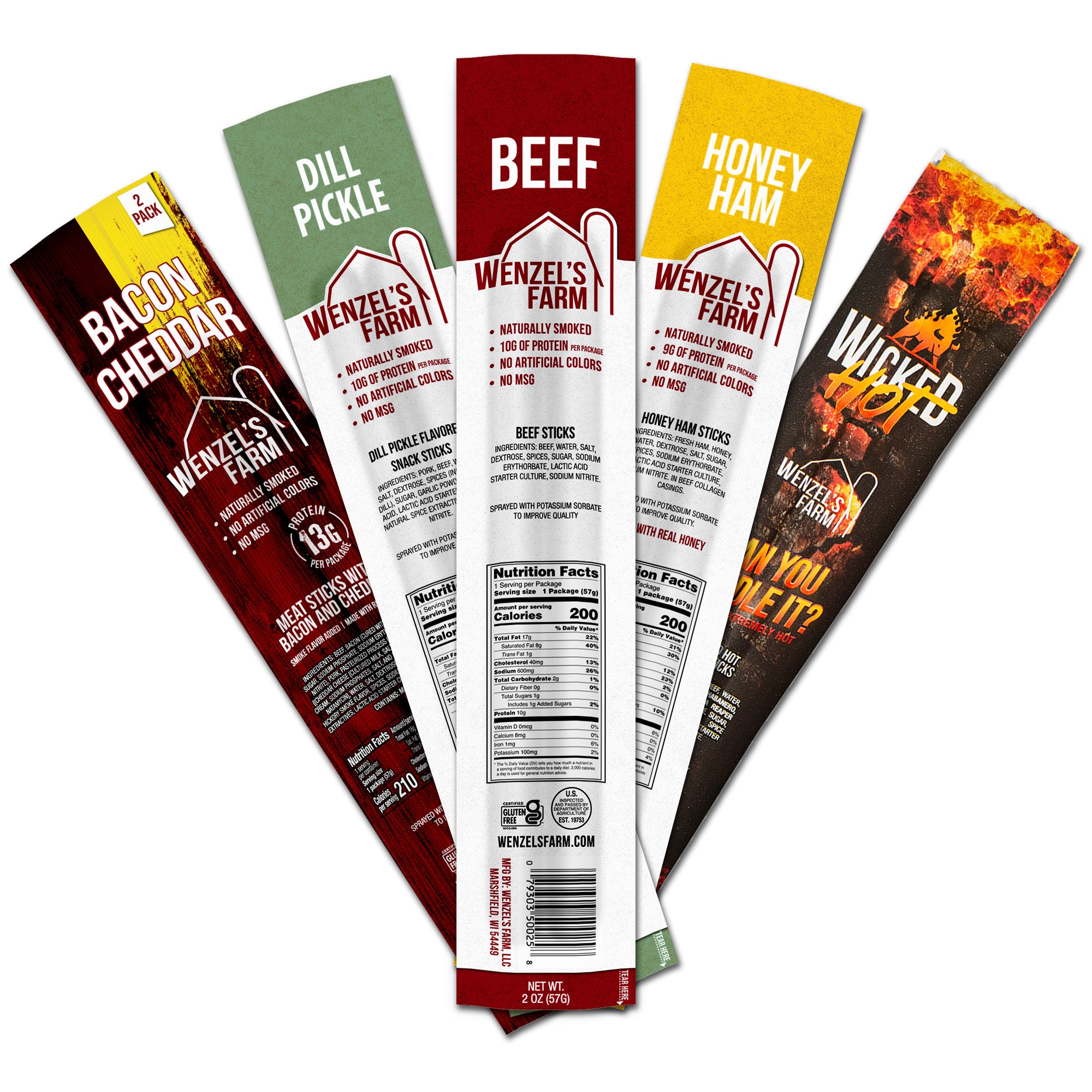 Sensory Snack Stick Variety Pack – Wenzel's Farm