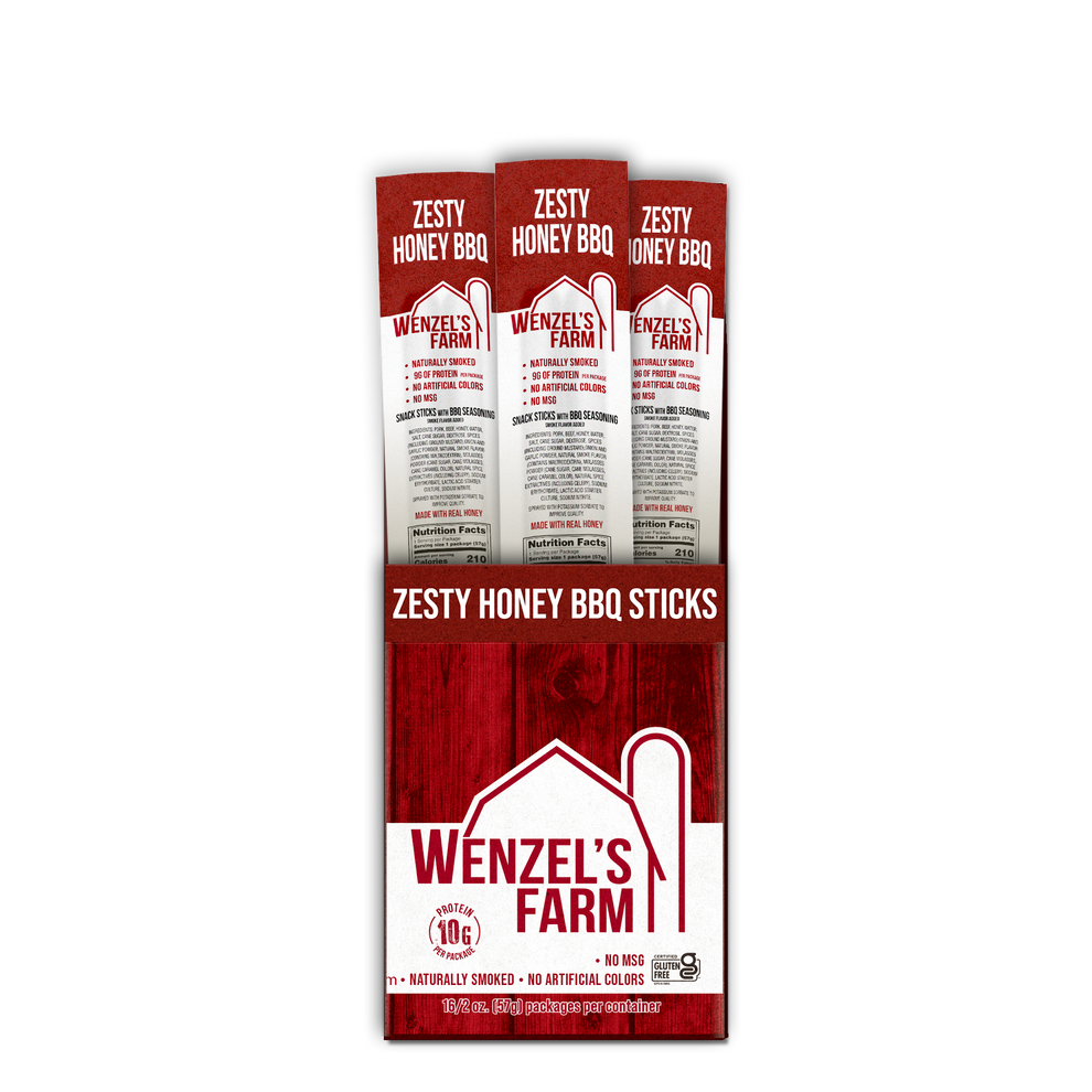 Zesty Honey BBQ Sticks – Wenzel's Farm
